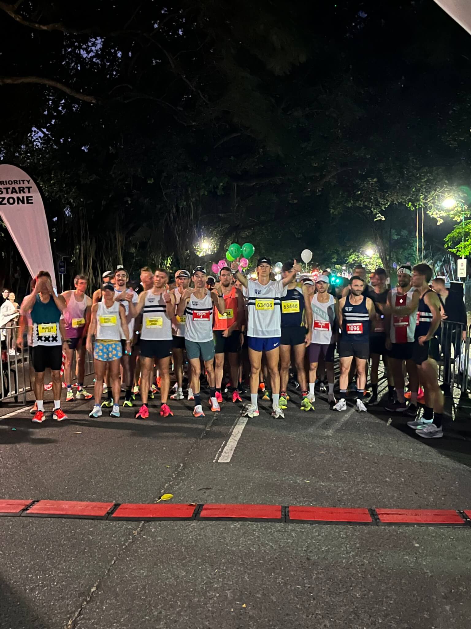 Start Zones - EVA Air Brisbane Marathon