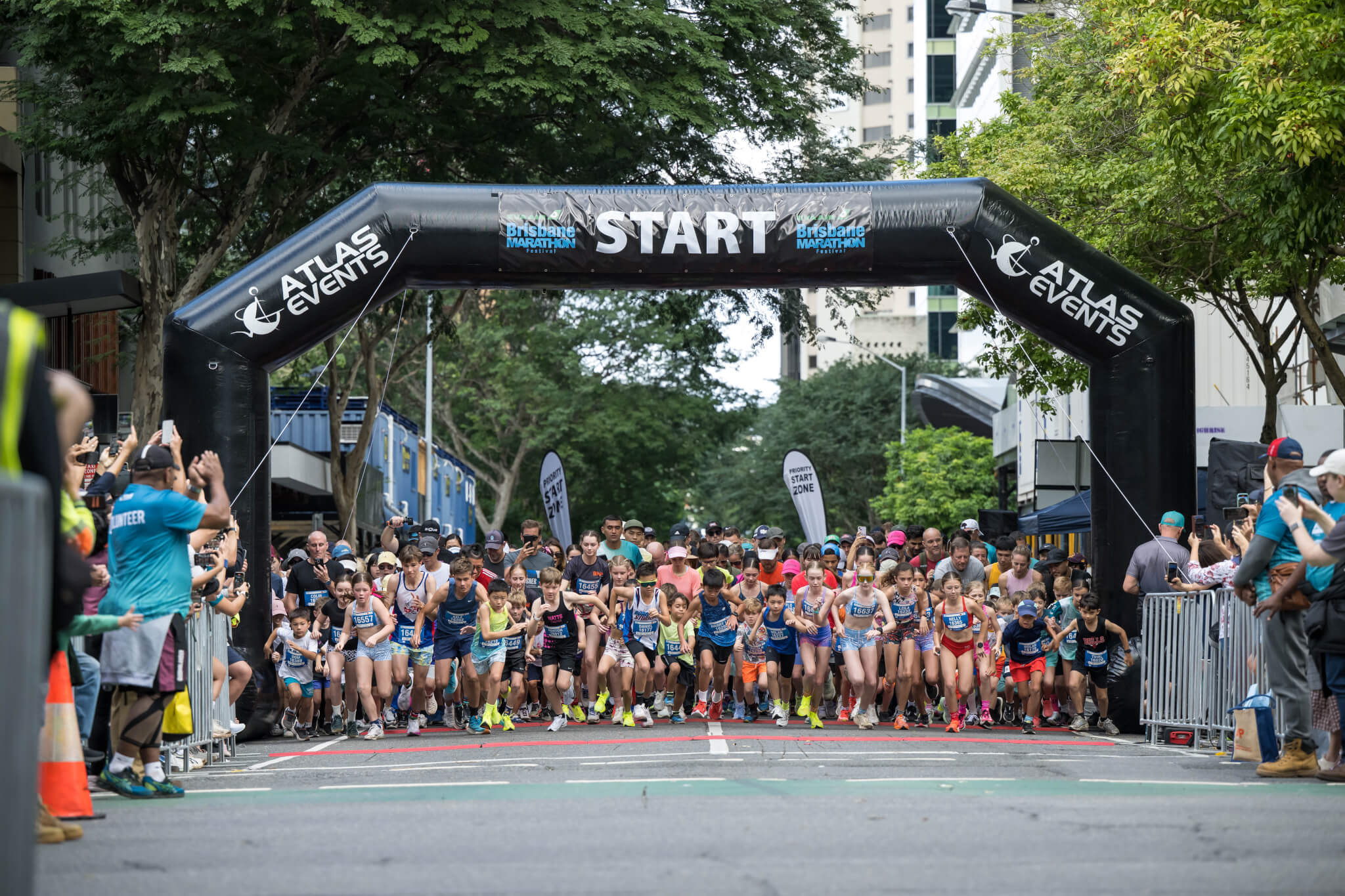 Start Zones - EVA Air Brisbane Marathon